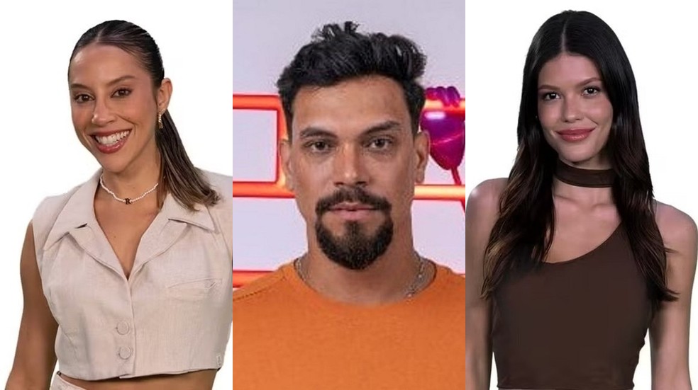 Enquete BBB 25: Veja a parcial mais atualizada do paredão entre Renata, Vinícius e Vitória Strada